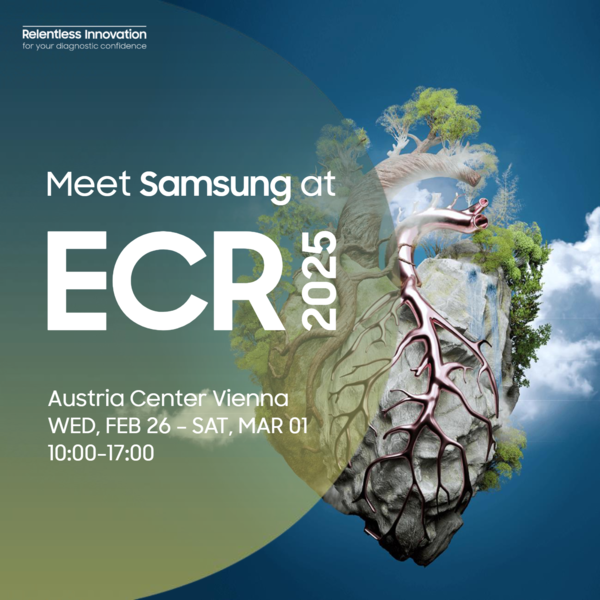삼성메디슨, 유럽 최대 의료기기 전시회 ‘ECR 2025’ 참가